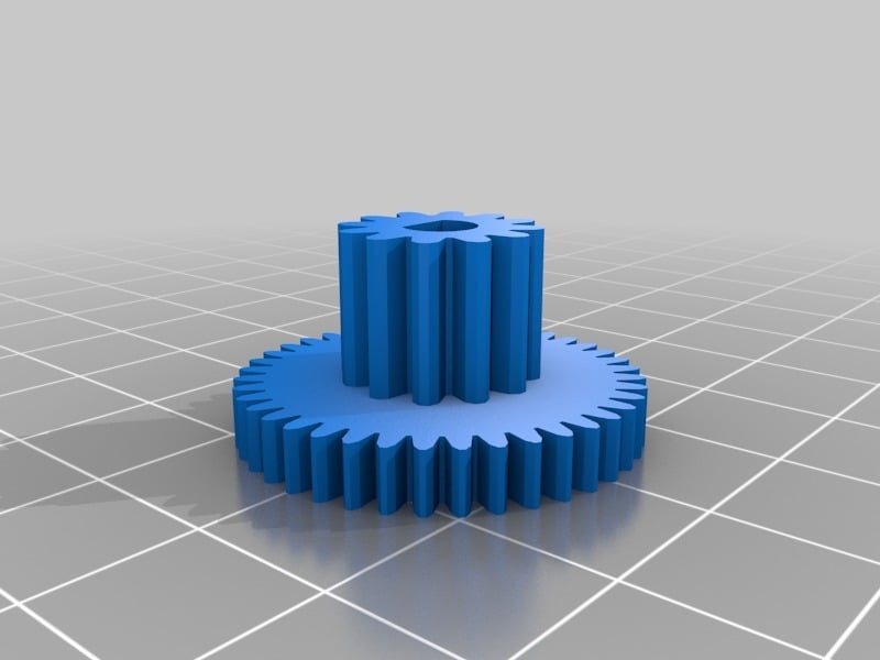 Parametric Concentric Gear (Customizable) by Rafael Estevam | Download ...