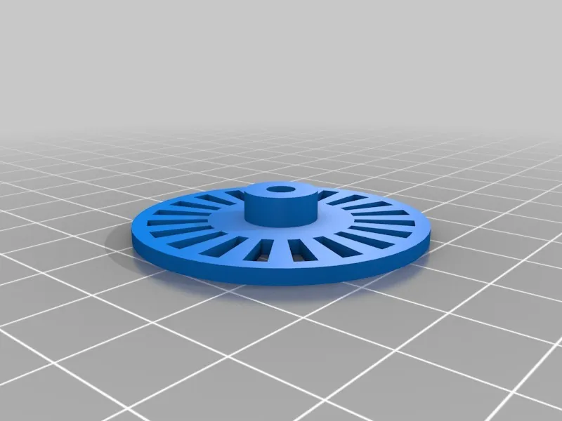 Parametric Encoder Wheel - Public Domain by Rafael Estevam | Download ...