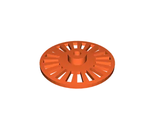 Parametric Encoder Wheel - Public Domain by Rafael Estevam | Download ...