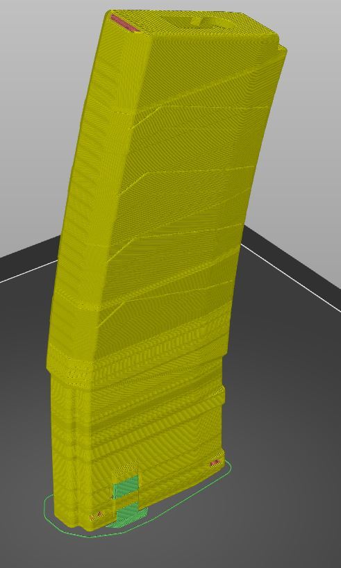Modern Style Polymer AR15 22lr Conversion Magazine cold M3 nut insert ...
