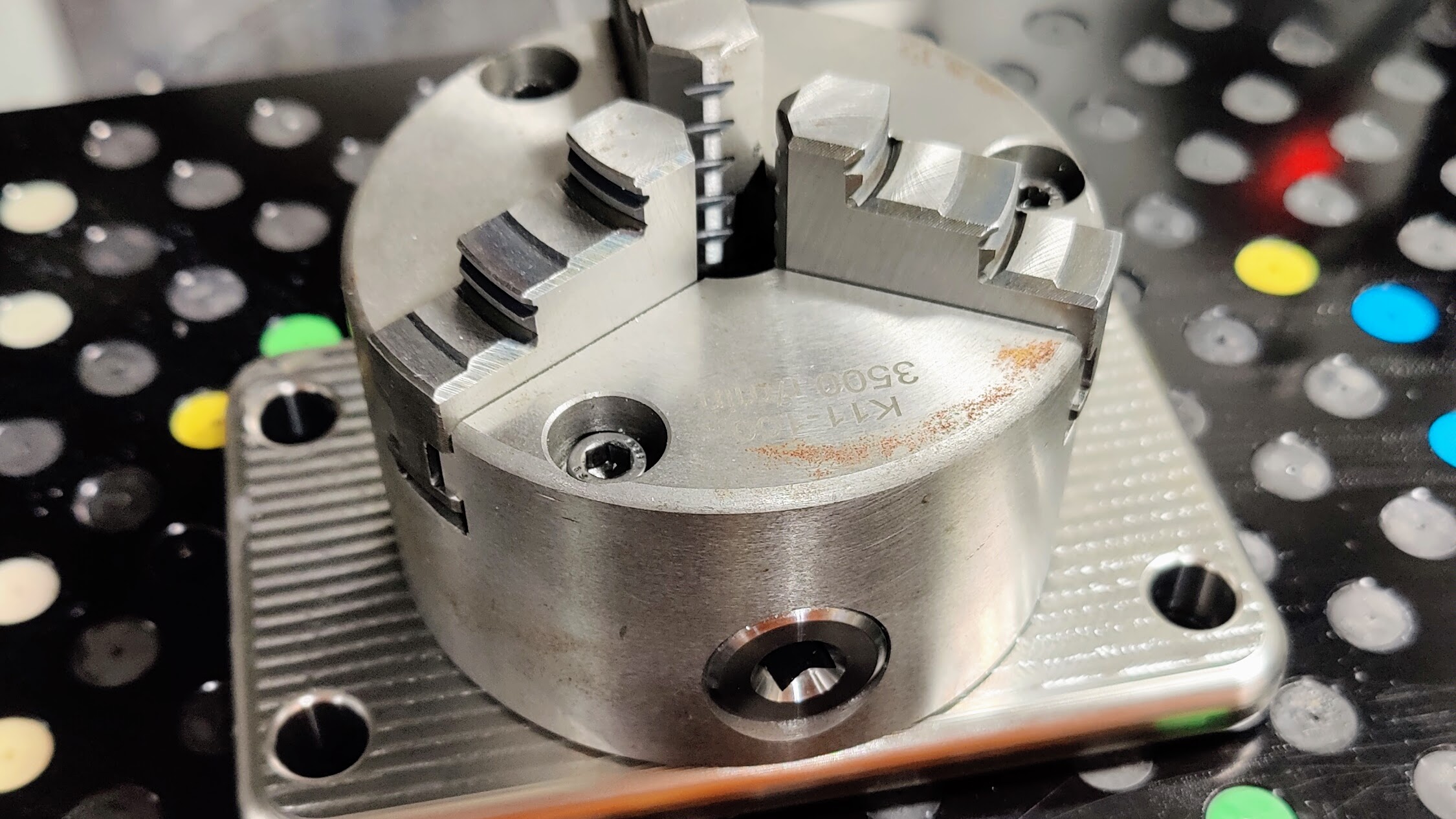100mm Chuck Fixture (for Saunders Fixture Plate) by Audacity Micro ...