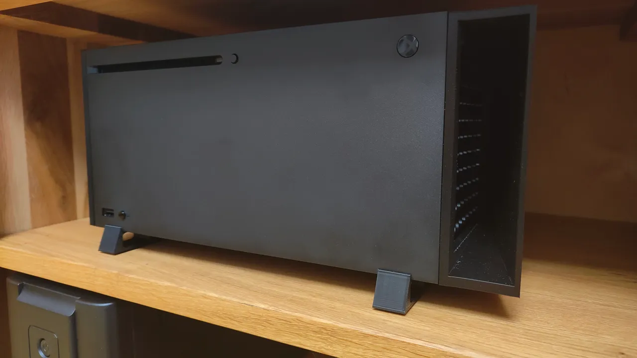 XBOX Series X horizontal feet by Adam | Download free STL model ...