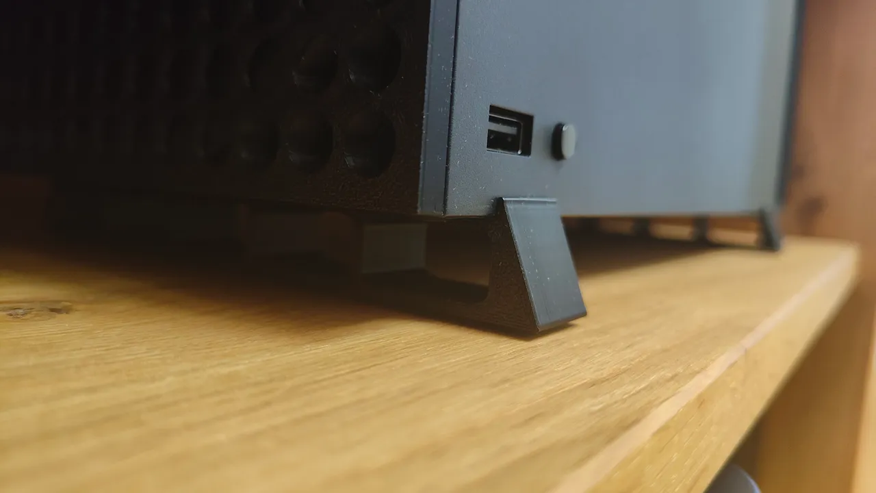 XBOX Series X horizontal feet by Adam | Download free STL model ...