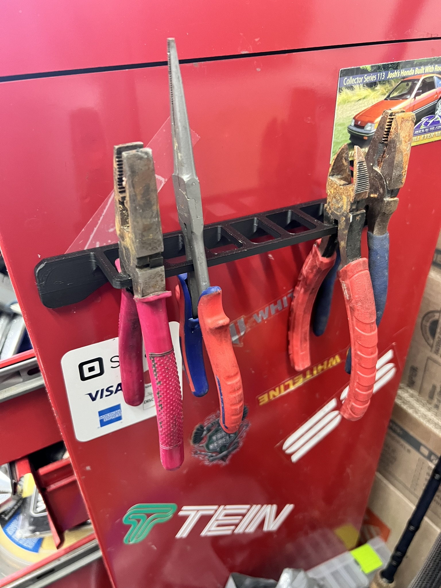 Magnetic Pliers Holder by potatoworld | Download free STL model ...