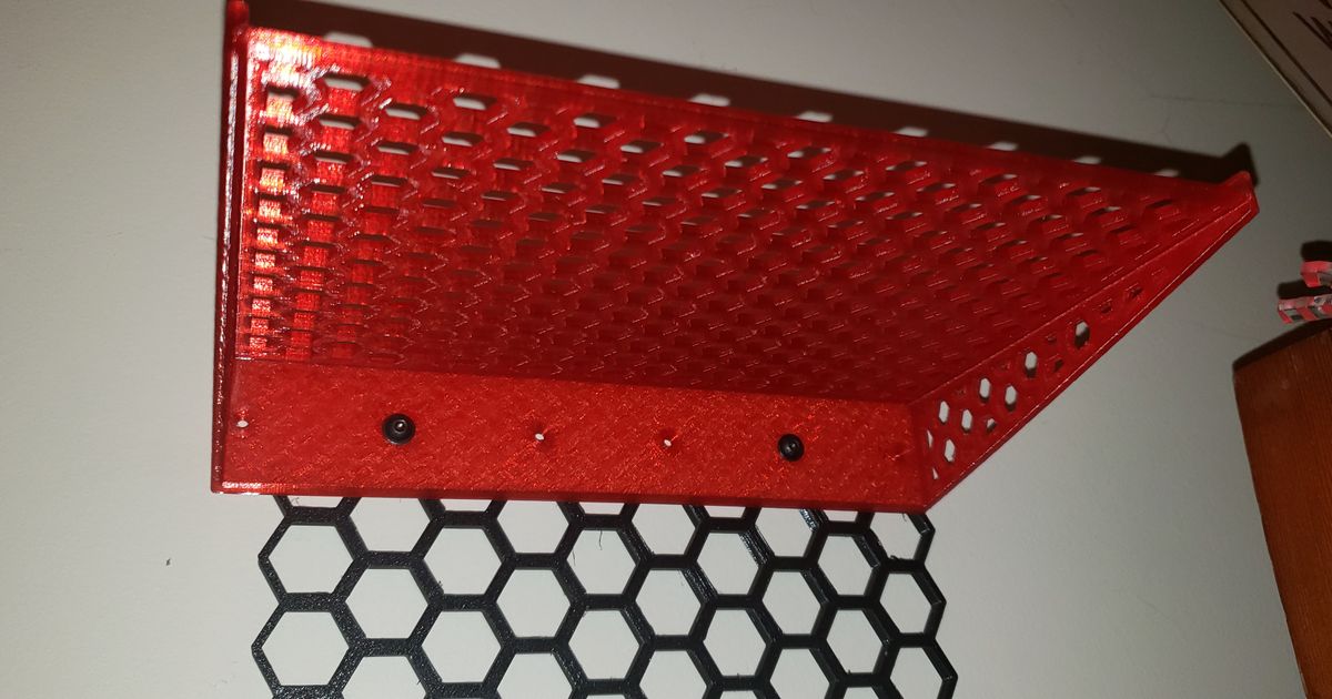 HSW Honeycomb Shelf by Supra1988T | Download free STL model ...