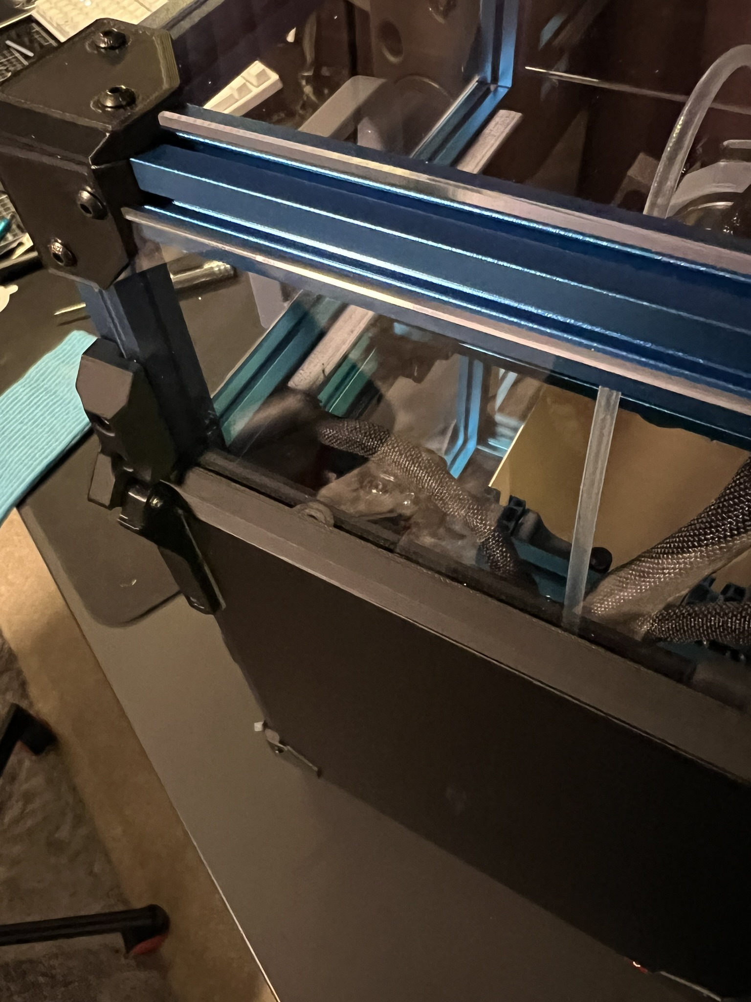 Voron V0.2 Nema17 panel clips, hinges and tophat modded parts. by IsBit ...