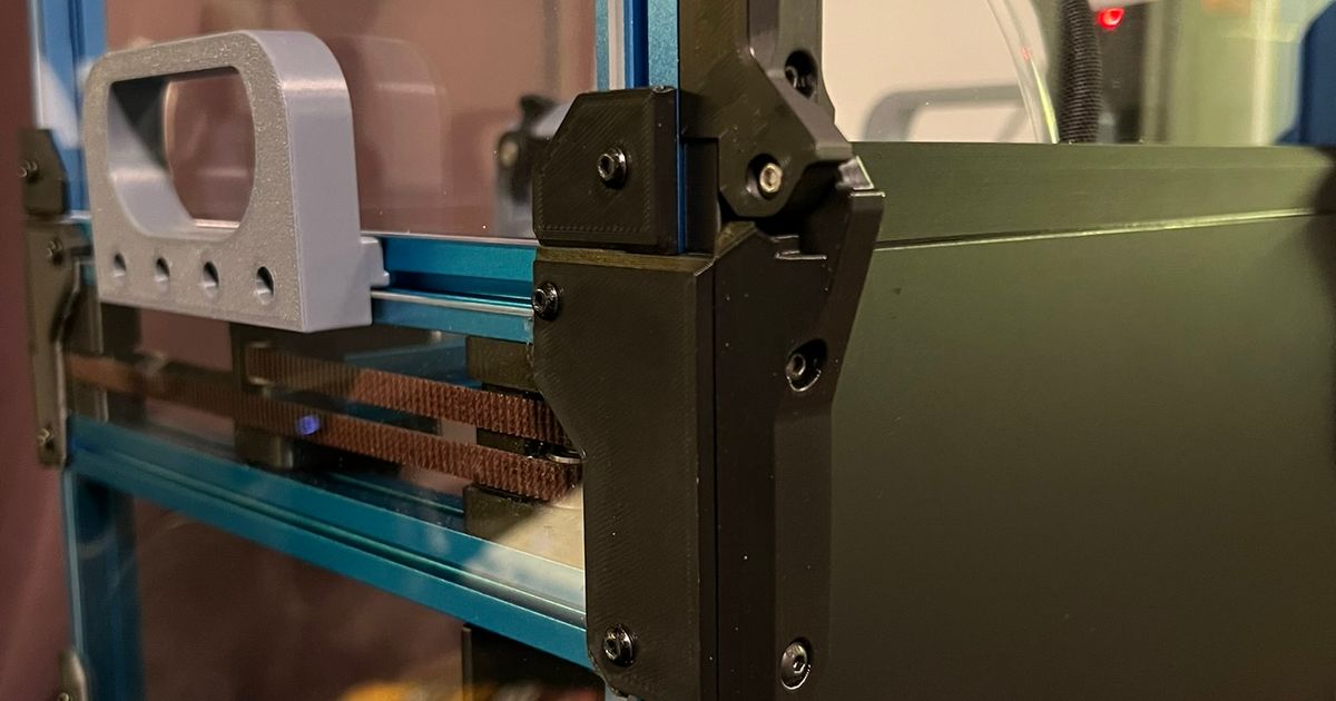 Voron V0.2 Nema17 panel clips, hinges and tophat modded parts. by IsBit ...