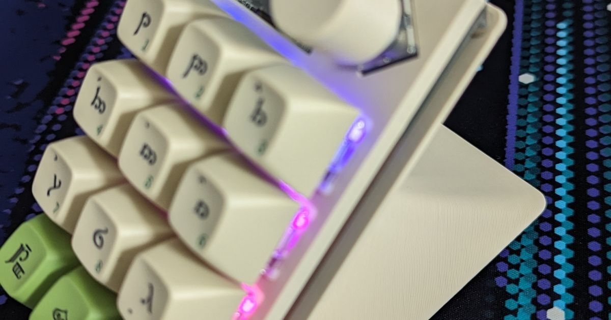 Adafruit Macropad custom stand by Vash | Download free STL model ...