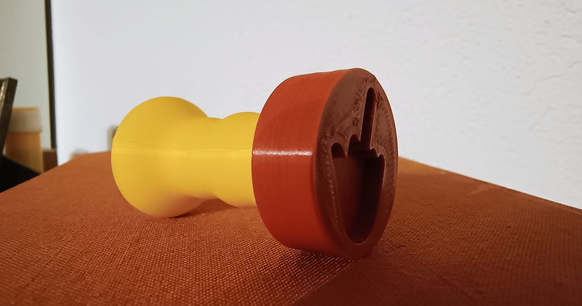 Middle finger wax seal by NagyBig | Download free STL model ...