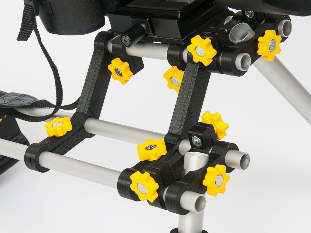DSLR Shoulder Rig by flummer | Download free STL model | Printables.com