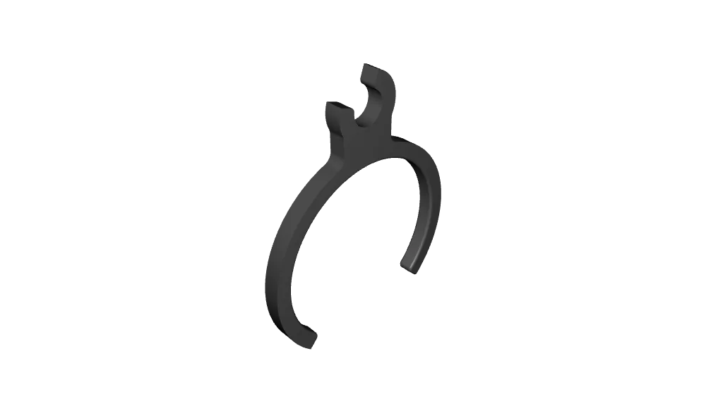 ISC HUD Cable loop holder by PierreStaub | Download free STL model ...