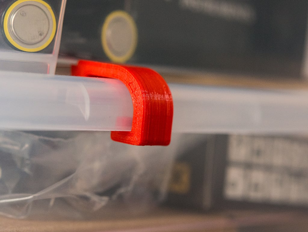 Lid clips for the smaller IKEA SAMLA storage boxes by flummer ...