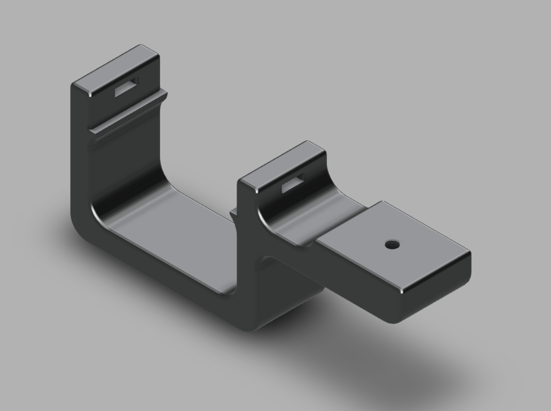 Bambulab A1 Top Bar Light Mount v2 by DoubleM | Download free STL model ...