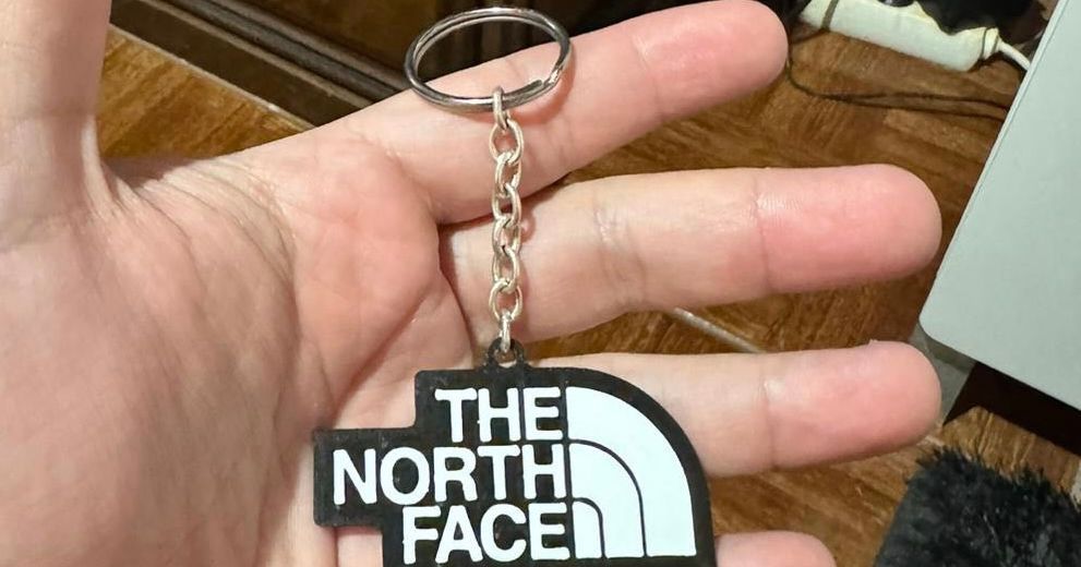 The North Face Key Chain by ORDEEP | Download free STL model ...
