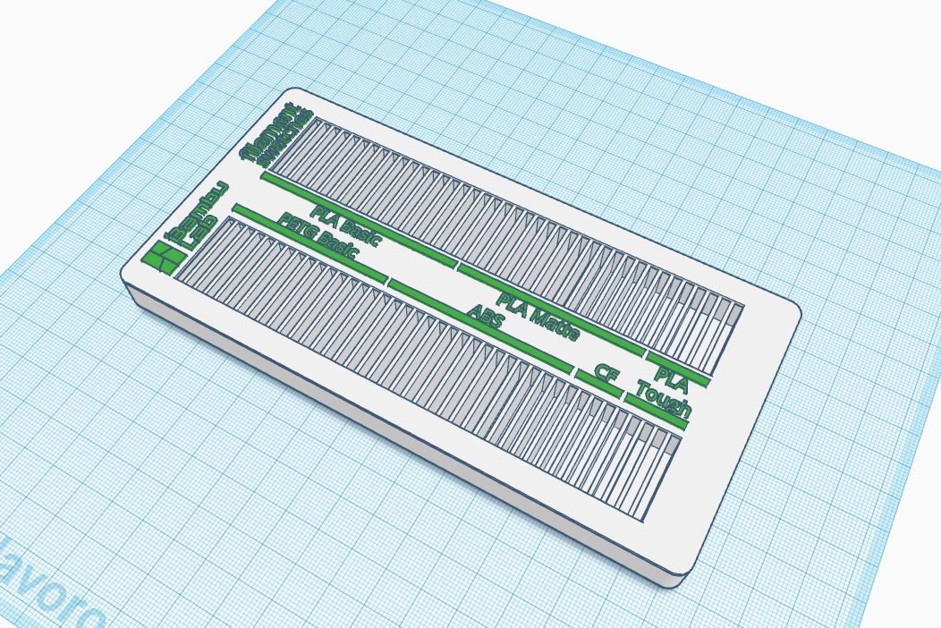 Bambu Lab Gridfinity Swatches bin for Underdesk Drawer 2.0 by AleX_G | Download free STL model ...