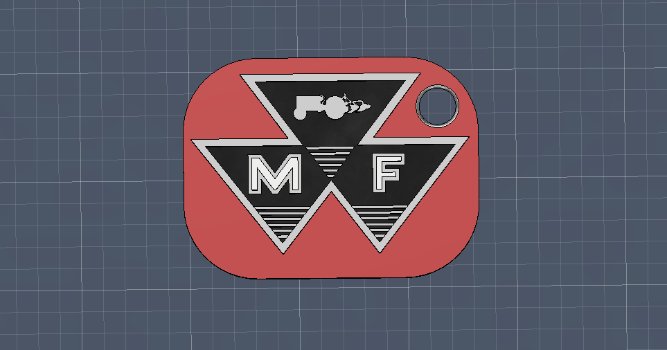 Massey Ferguson logo by DISCO ZOHAN | Download free STL model | Printables.com