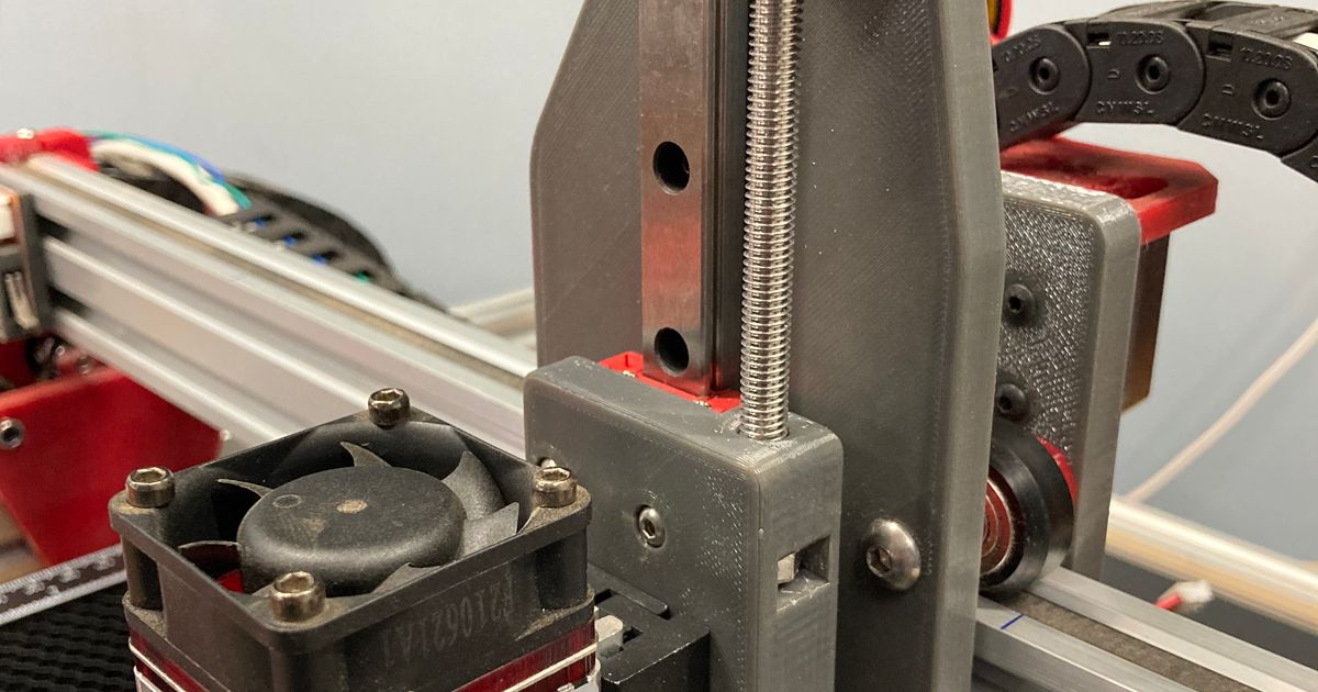 2040 adjustable gantry laser mount with linear rail and NEJE 40640 ...