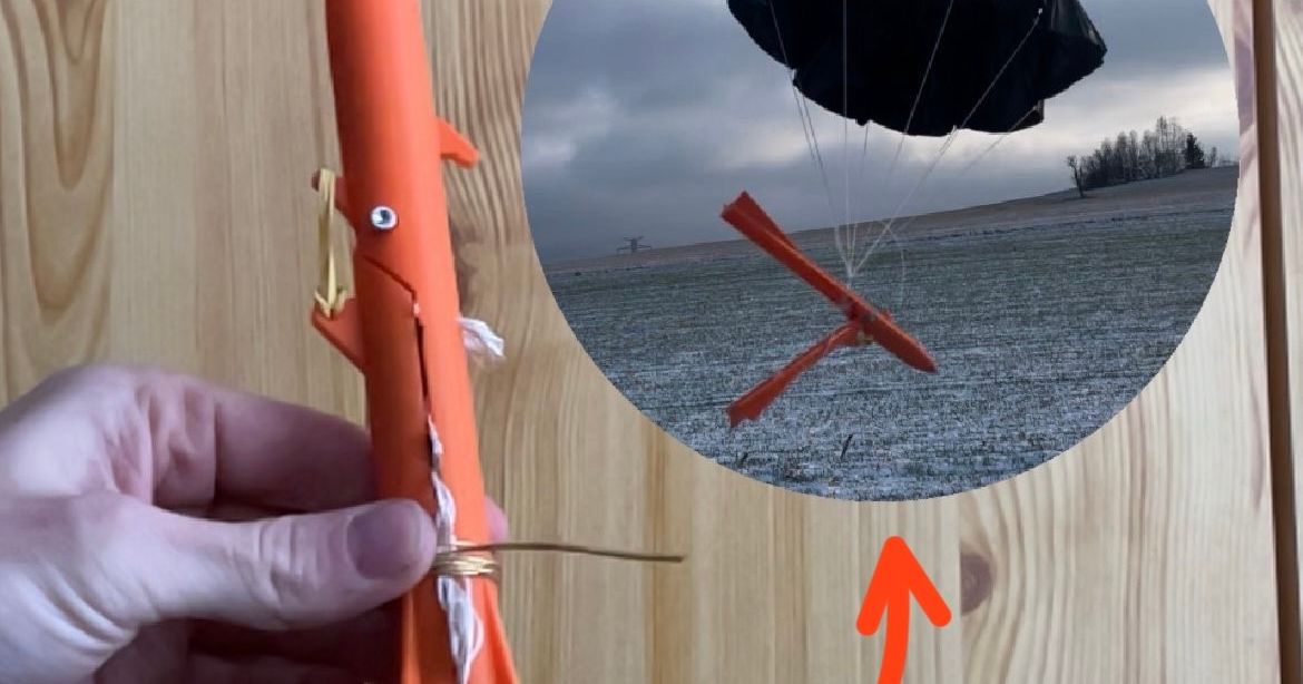 Launch Rocket With Parachute by Souky1122 | Download free STL model ...