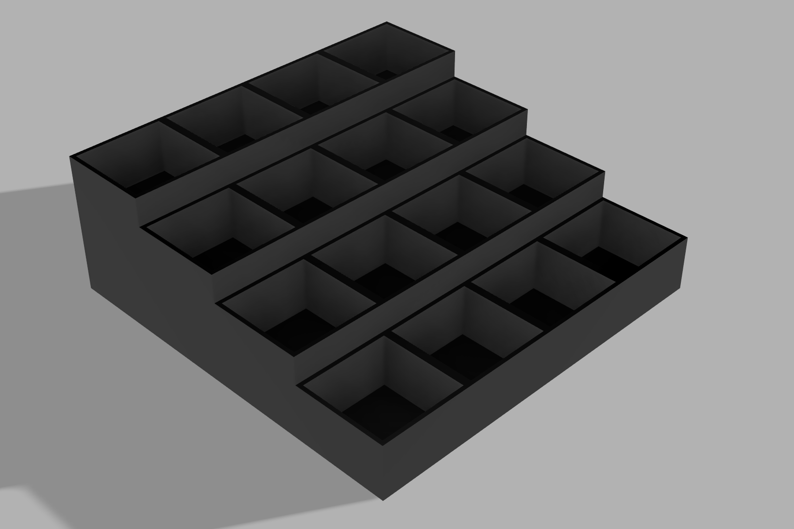 Paint Holder For Tamiya X Series Paint by Newman Designs | Download ...