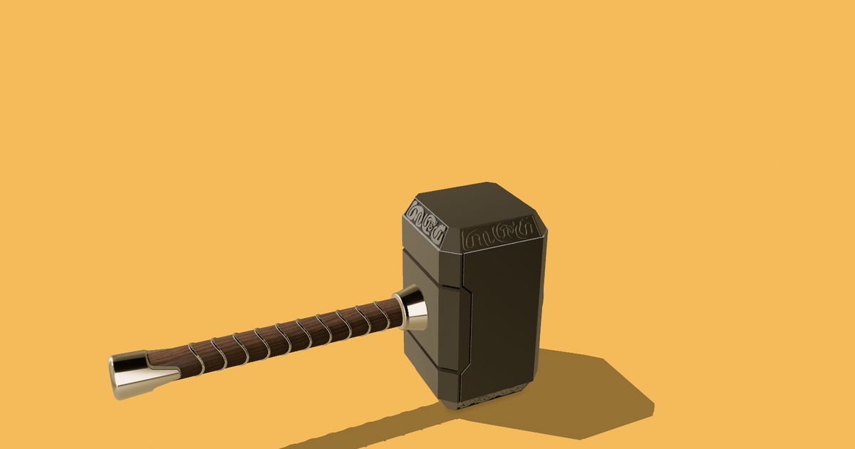 NT3D Mjöllnir by Neci telli | Download free STL model | Printables.com
