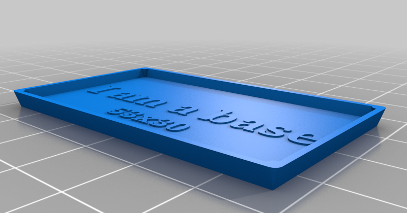 Mini-Figure Bases by Adrian Hungate | Download free STL model ...
