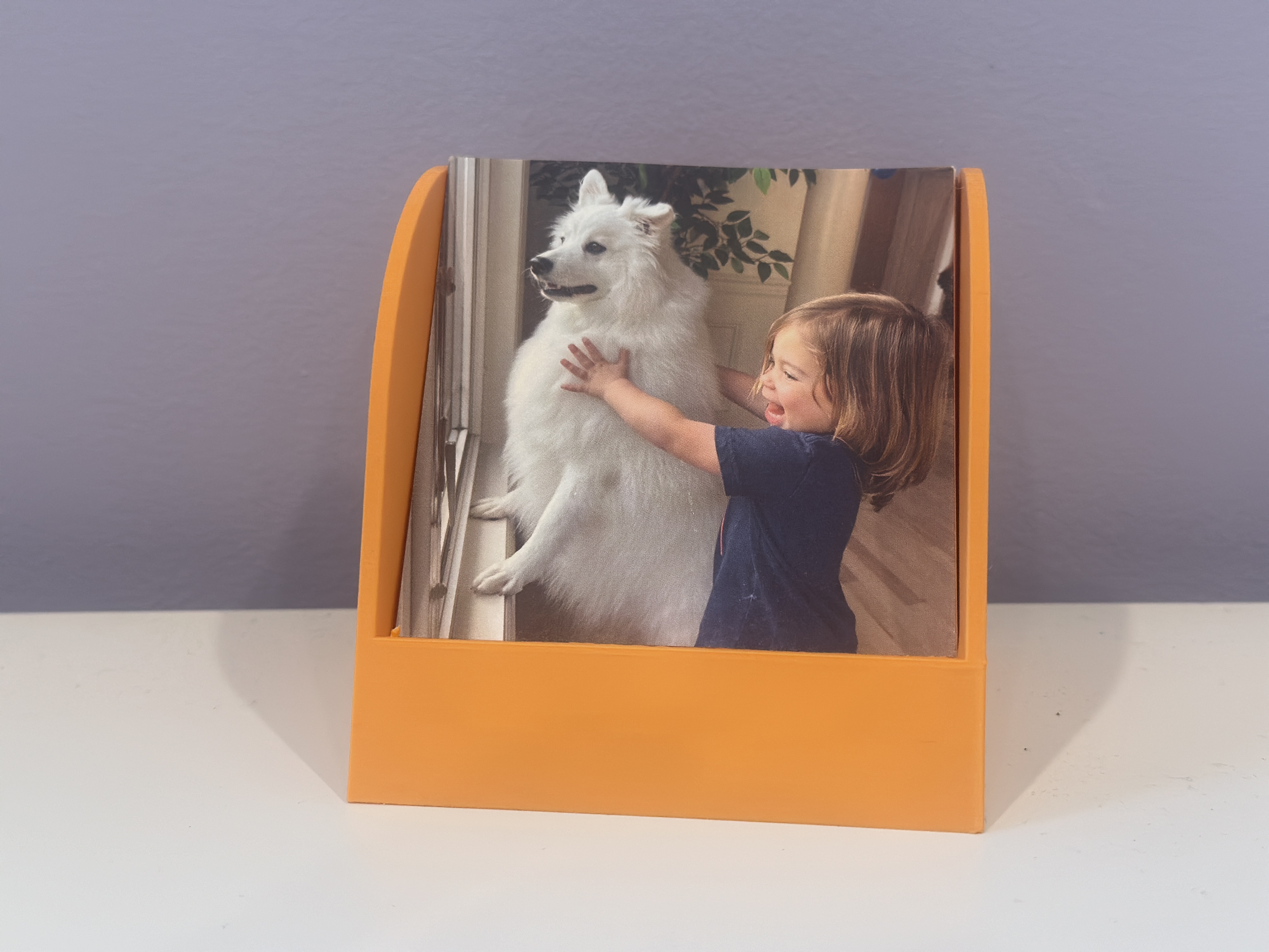 3.25" Square Photo Stand by maxelman | Download free STL model ...