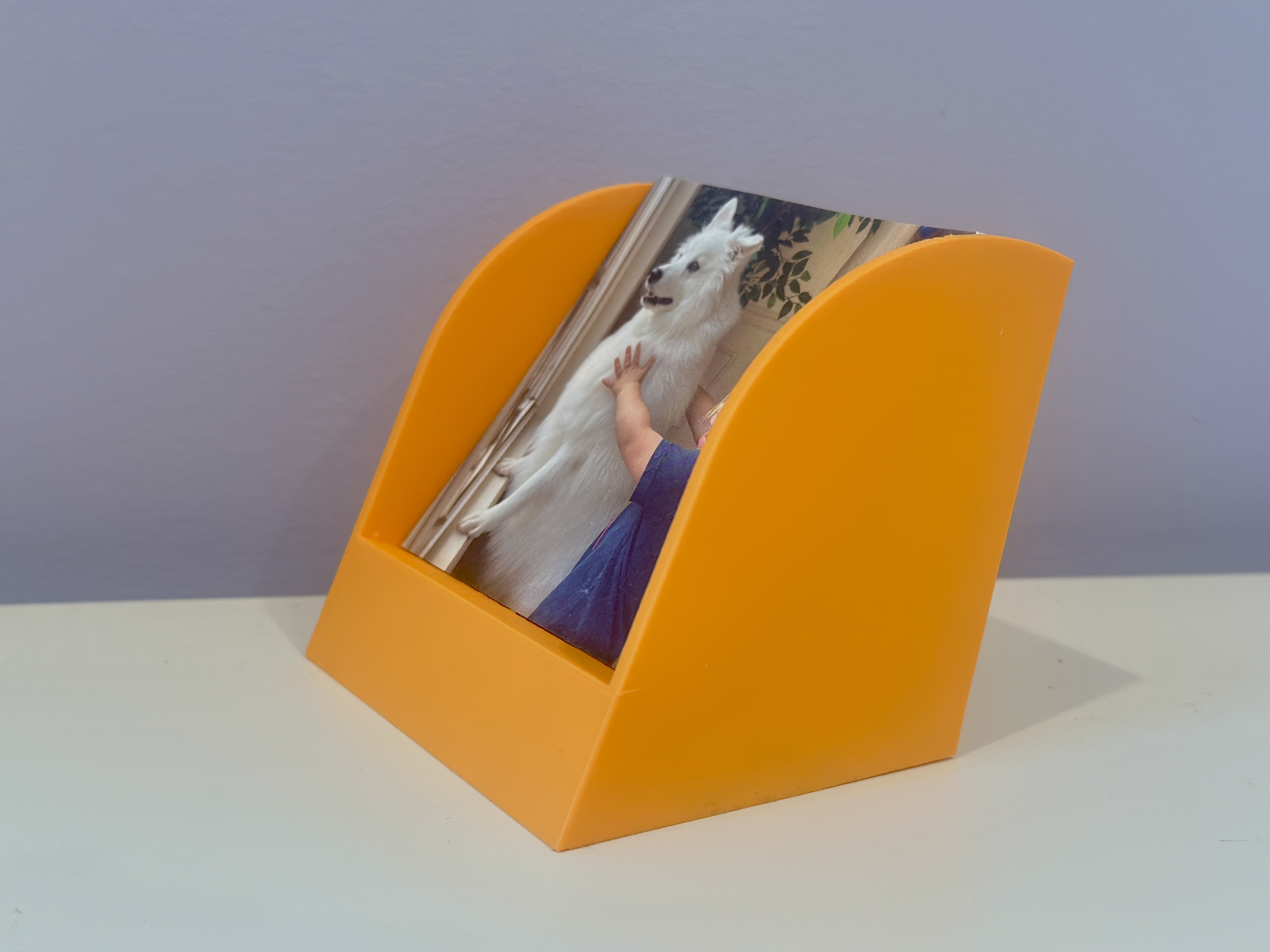 3.25" Square Photo Stand by maxelman | Download free STL model ...