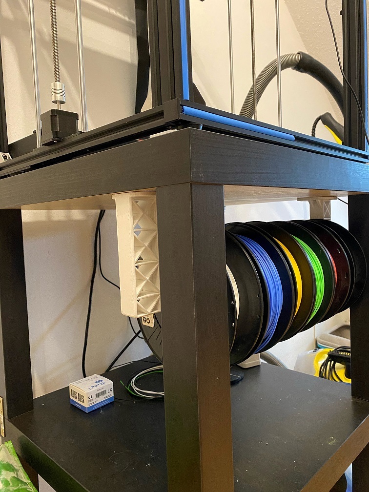 Filament Holder for IKEA Lack by Fastlane086 | Download free STL model ...