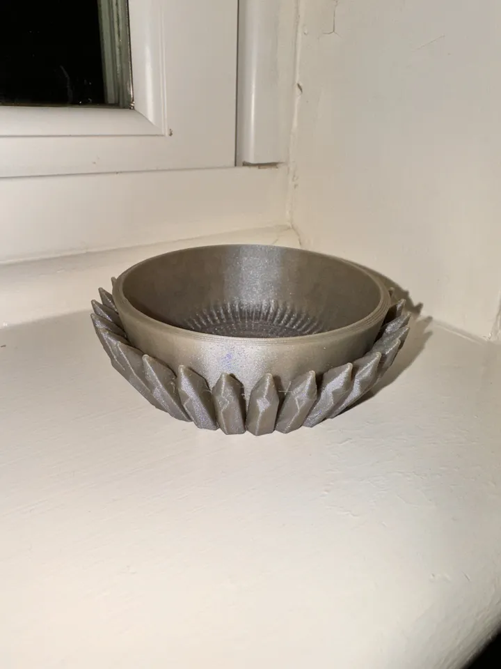 Frost Crystal Bowl by Mr PJ | Download free STL model | Printables.com