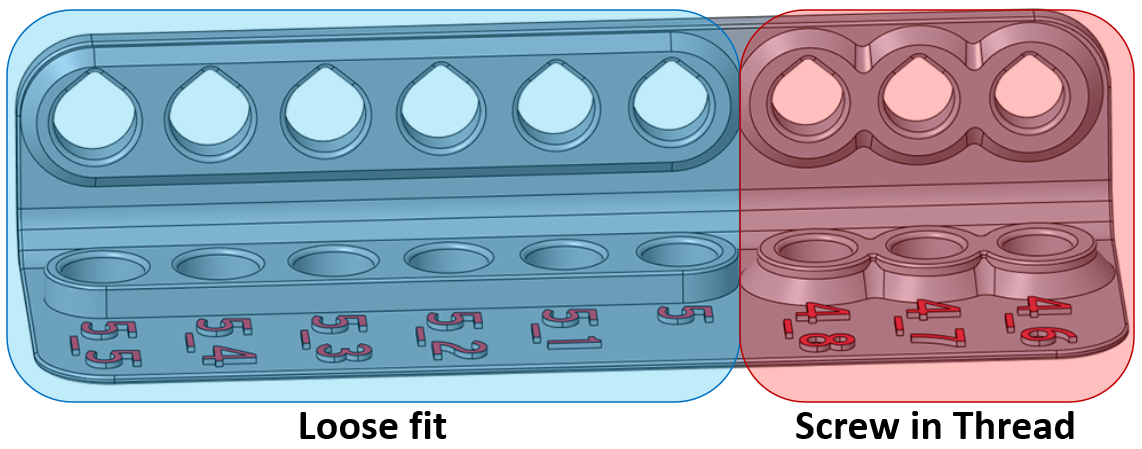 Ultimate Hole-Test (M3 - M6) / pattern for hole size design by WS ...