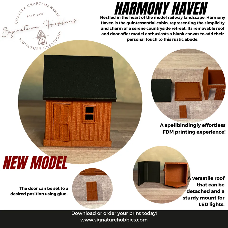 Harmony Haven by Signature Hobbies | Download free STL model | Printables.com