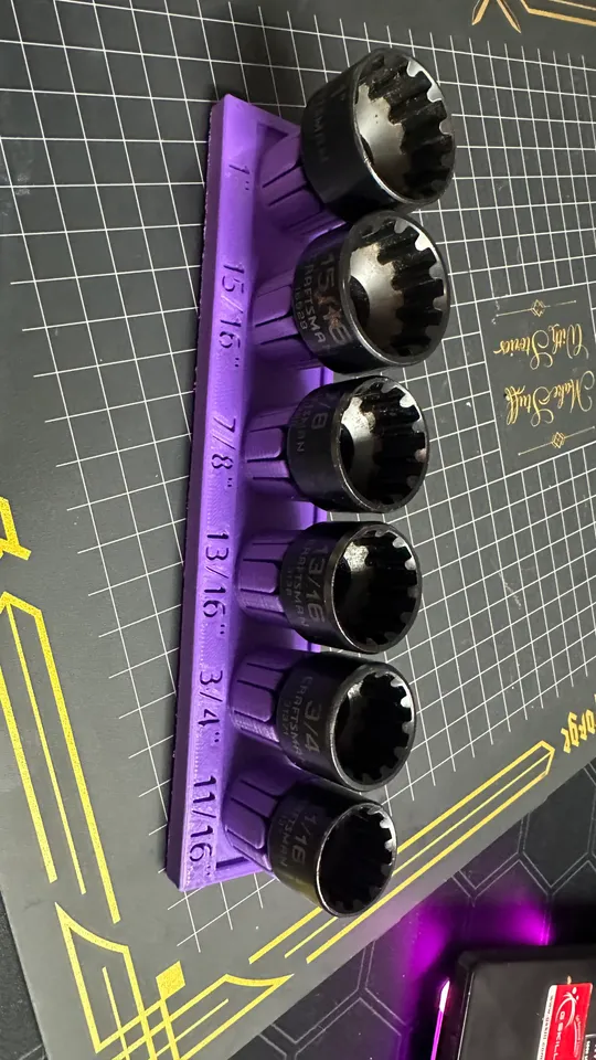 Craftsman Universal Pass Thru Socket Set Holder by FunkyNuggets | Download free STL model ...