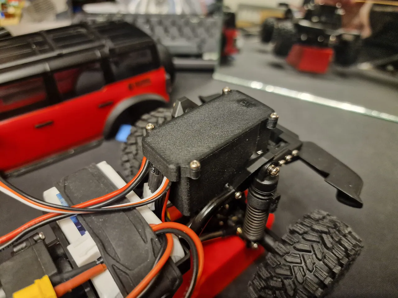 TRX4m Receiver and ESC Box by Julian | Download free STL model ...