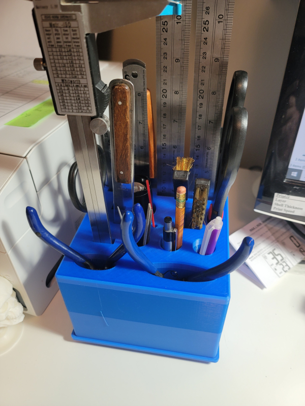 Desk Tool Organizer by Guyzerr | Download free STL model | Printables.com