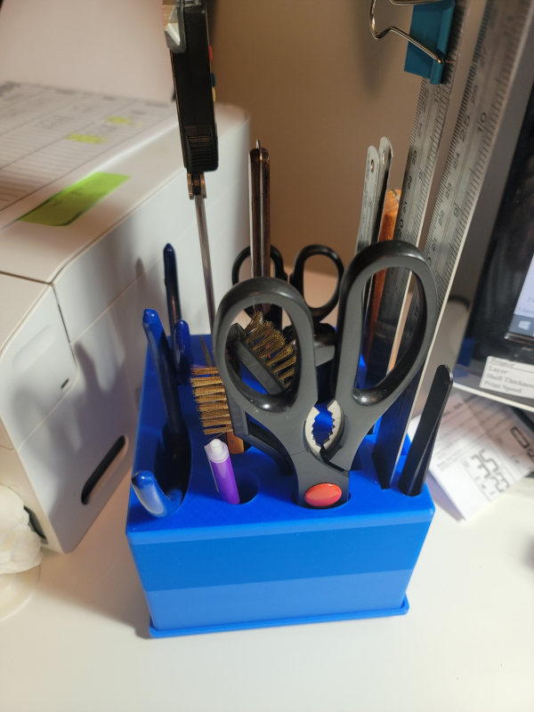 Desk Tool Organizer by Guyzerr | Download free STL model | Printables.com