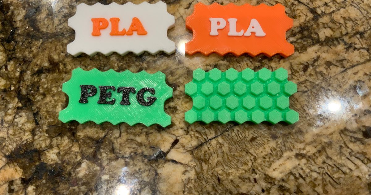 Embossed Reusable Spool Label by JoeBowler | Download free STL model ...