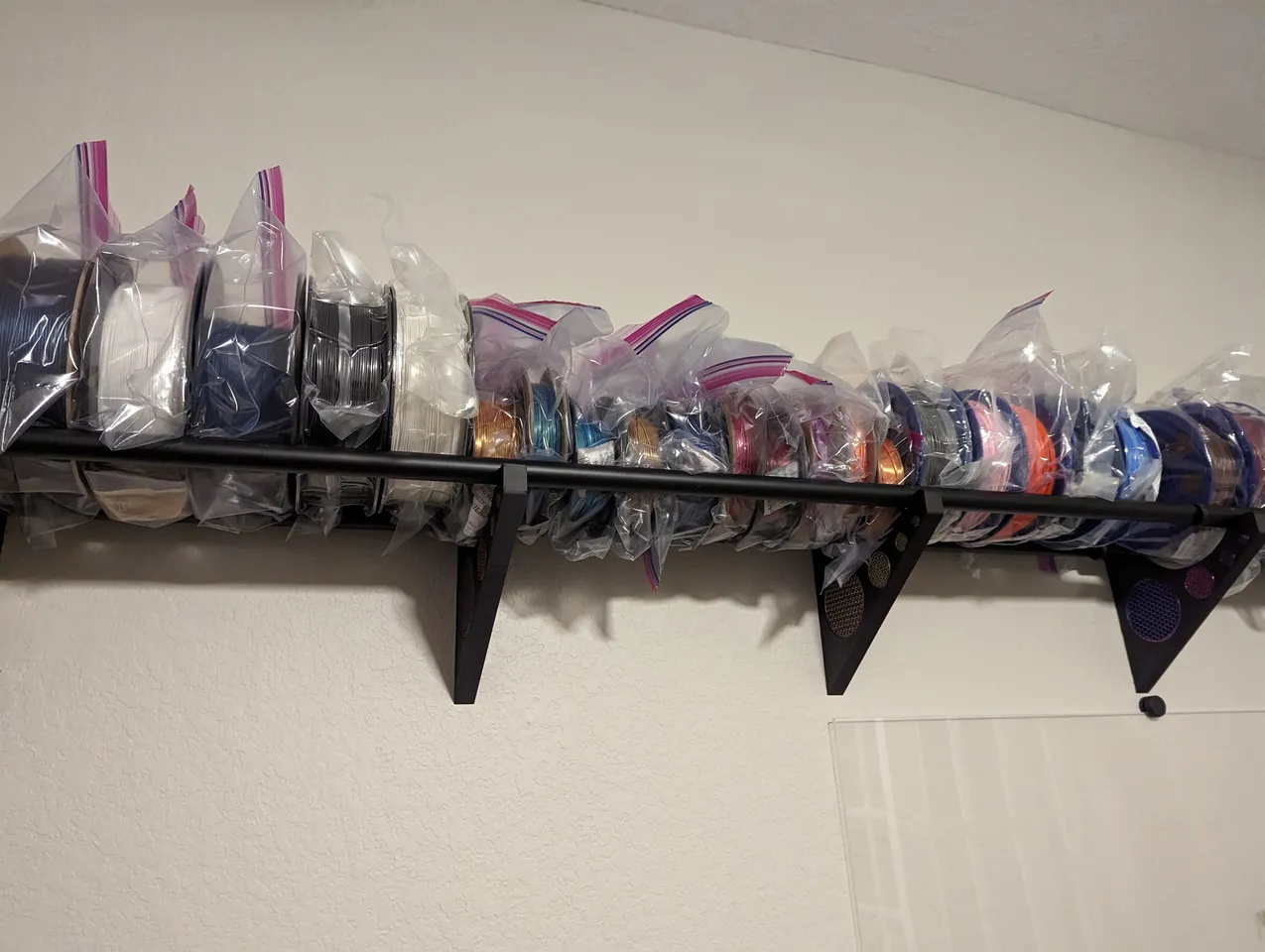 Filament Wall Storage by Brad | Download free STL model | Printables.com
