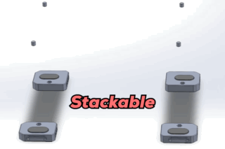 HKR Build Plate Storage - Under AMS - Stackable - 256 x 256 Plates by ...