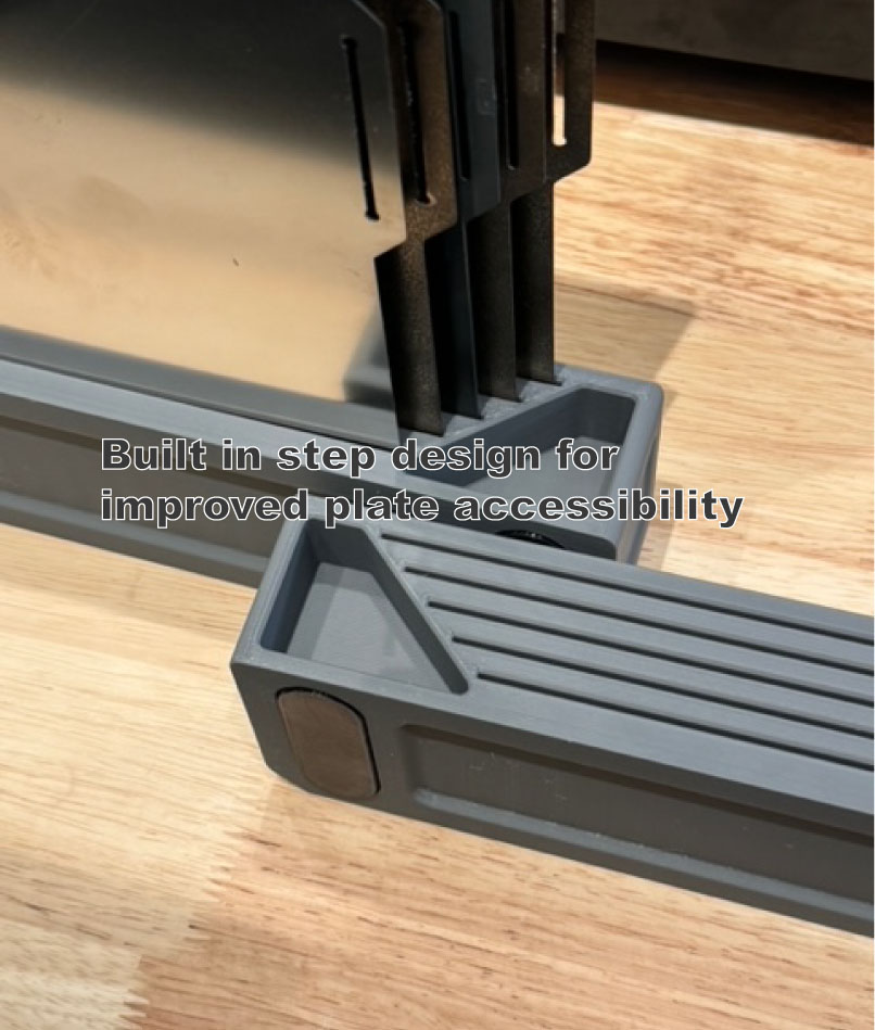 HKR Build Plate Storage - Under AMS - Stackable - 256 x 256 Plates by ...