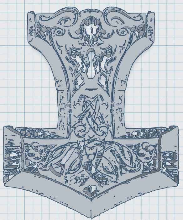 Thor's Hammer Coaster 18 by Peter Ennist | Download free STL model ...