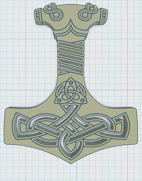 Thor's Hammer Coaster 26 by Peter Ennist | Download free STL model ...