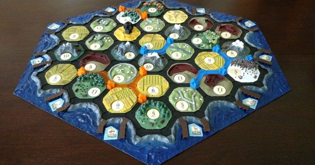 Mystik738's Settlers of Catan 3D Board (Fixed) by Gigahawk | Download ...