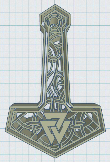 Thor's Hammer Coaster 39 by Peter Ennist | Download free STL model ...