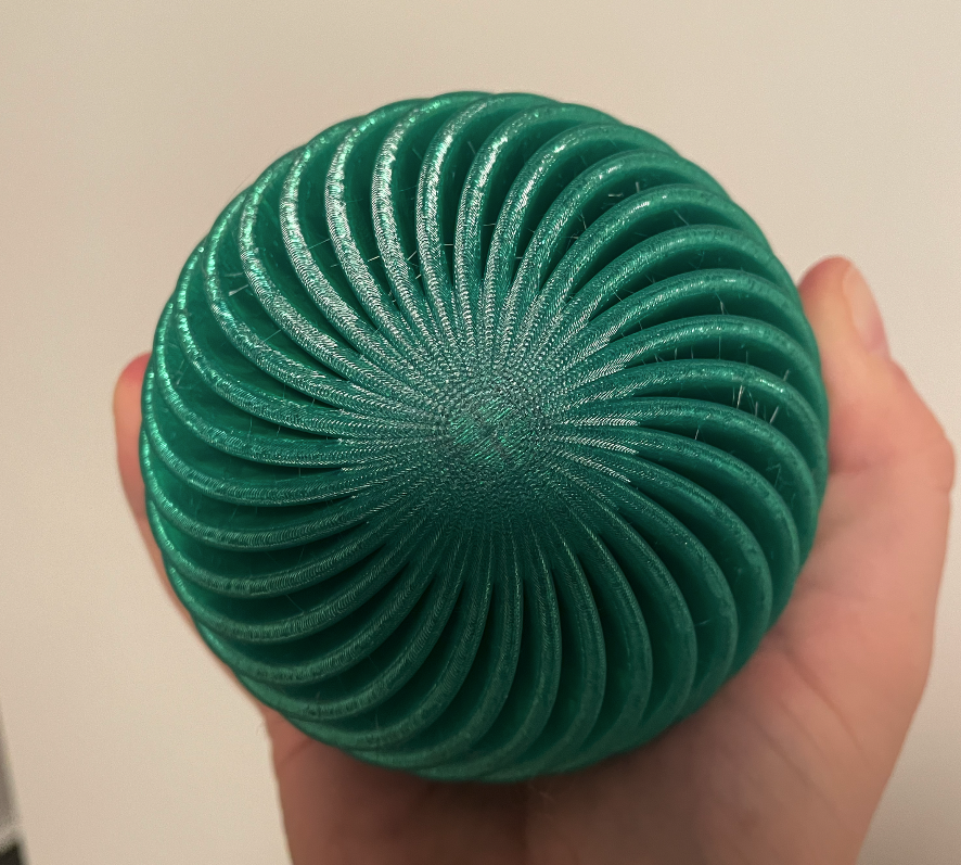 Twisted Sphere by lowlandet | Download free STL model | Printables.com