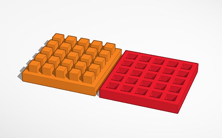 1/4" (6mm) Firework Star Cutter 5x5 by Jason Patton | Download free STL ...