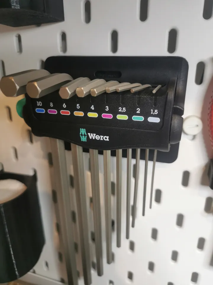 Wera Inbus Set Skadis Halter by JH3D | Download free STL model ...