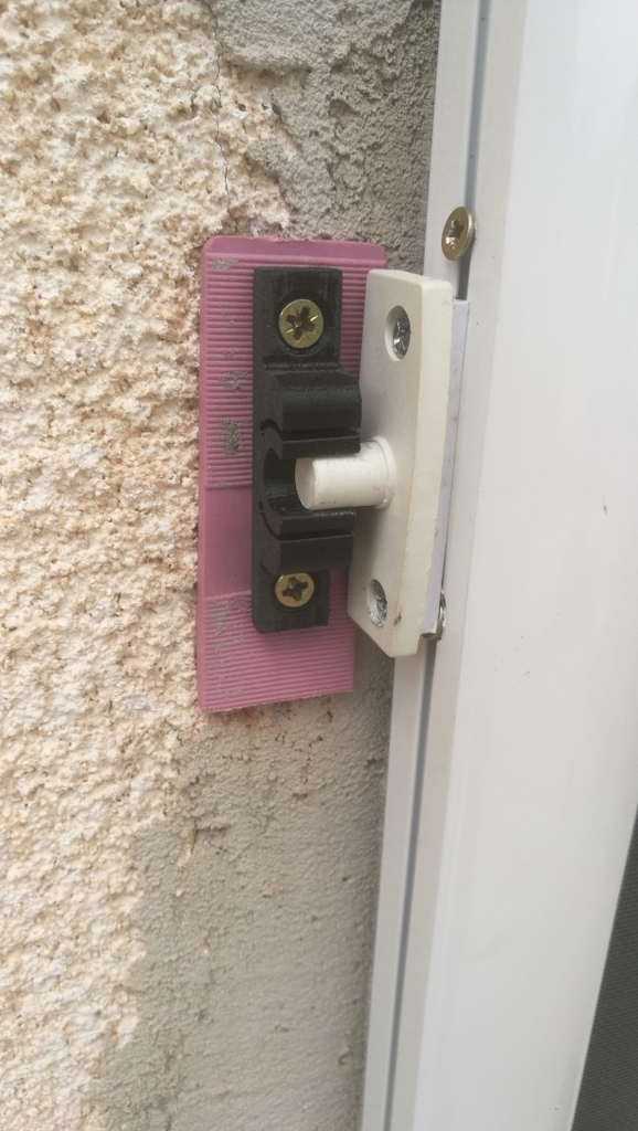 Mosquito-net lock / Szúnyogháló zár by Davee | Download free STL model ...