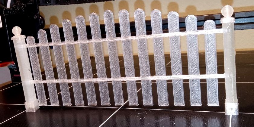 Wooden fence Model by Kowa | Download free STL model | Printables.com