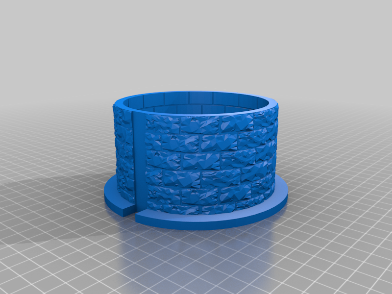 Well shaft model by Kowa | Download free STL model | Printables.com