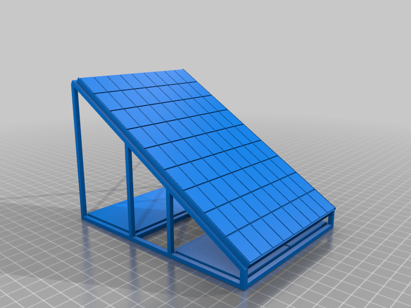 Solar Panel Model by Kowa | Download free STL model | Printables.com